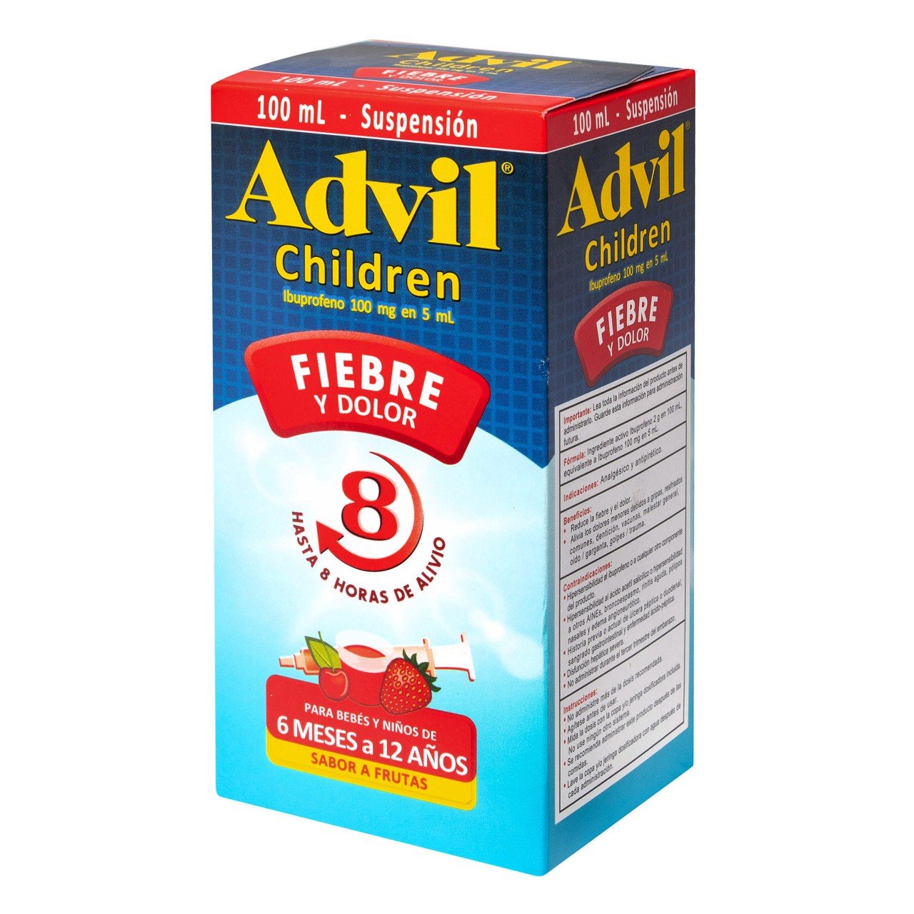 Advil children suspension frasco x 100 ml - Droguerias Patria
