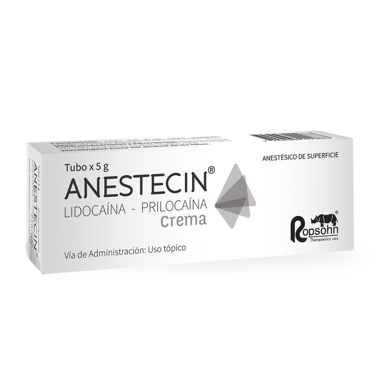 Anestecin Crema Cja X 5 Gr Droguerias Patria