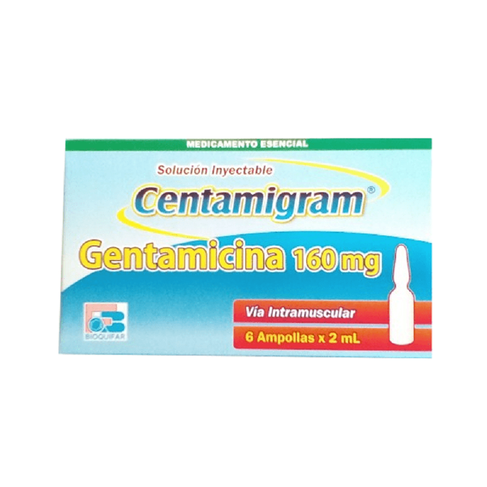 Centamigran 160 mg ampollas 30% cja x 6 un - Droguerias Patria