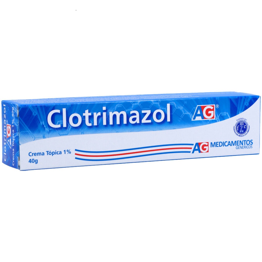 Clotrimazol 1 Crema Topica Ag Tbo X 40 Gr Droguerias Patria