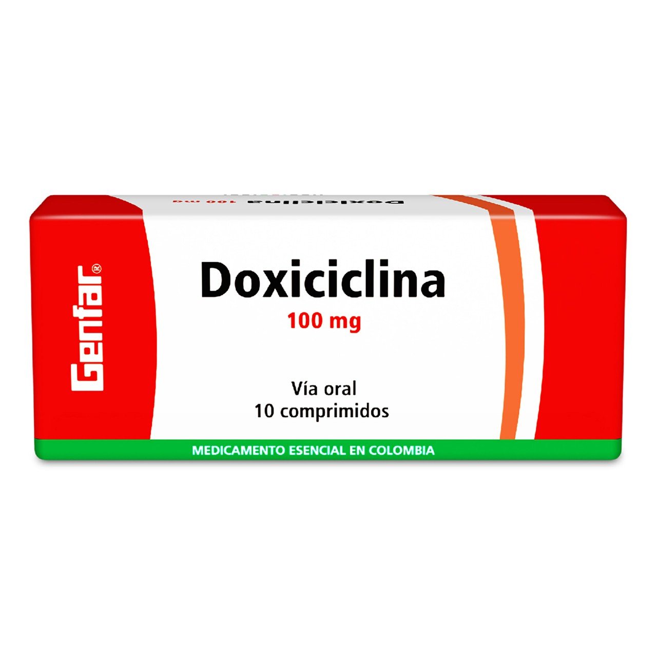 Doxiciclina 100 mg capsulas w cja x 10 un - Droguerias Patria