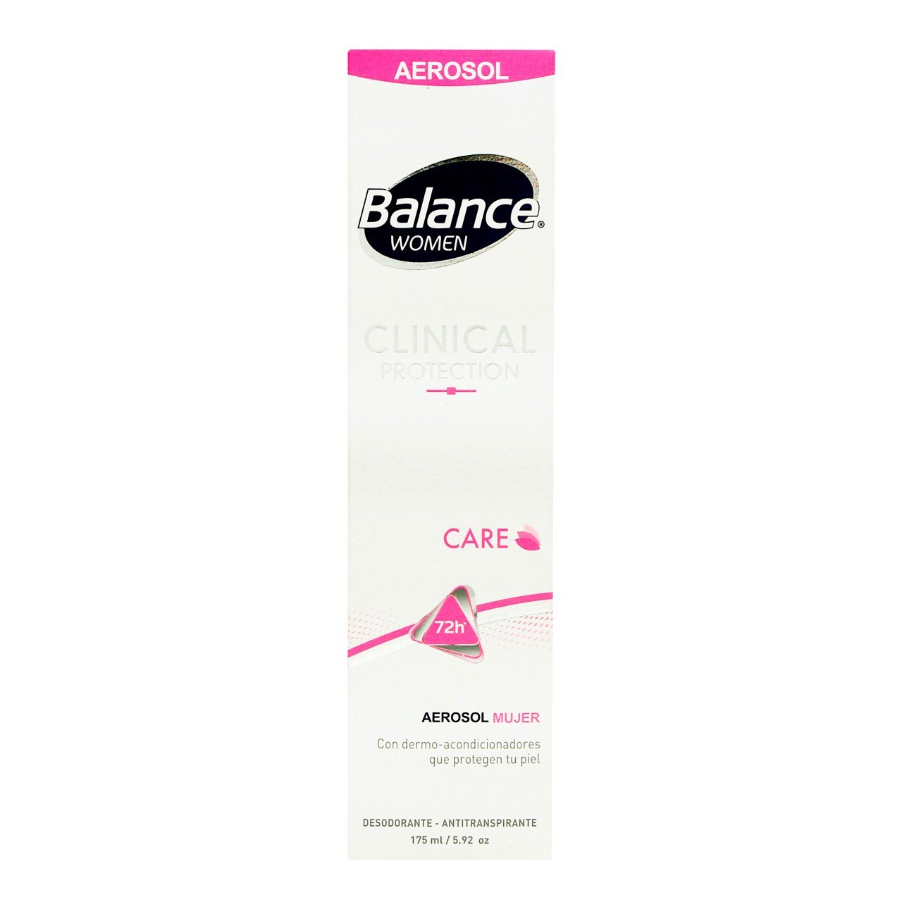 Desodorante balance spray clinical women 175 ml lta - Droguerias Patria