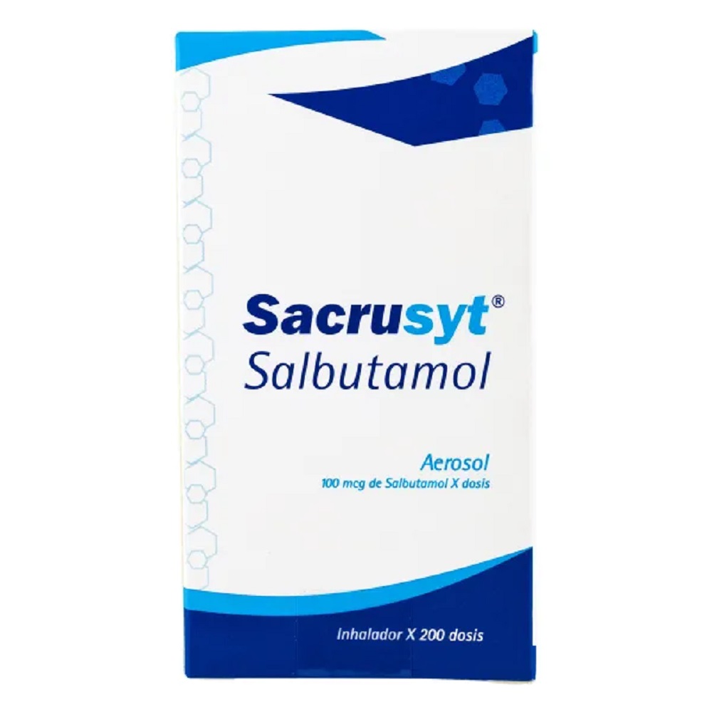 Sacrusyt 100 mcg aerosol inhalador fco x 200 do - Droguerias Patria