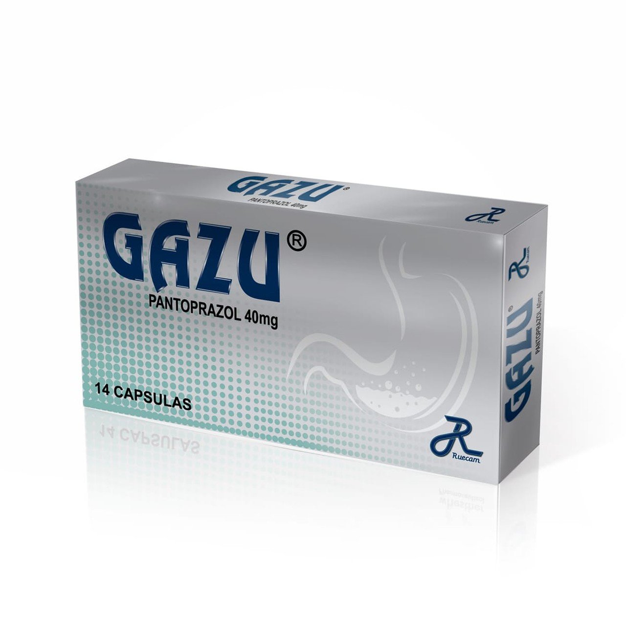Gazu 40 mg capsulas caja x 14 und - Droguerias Patria