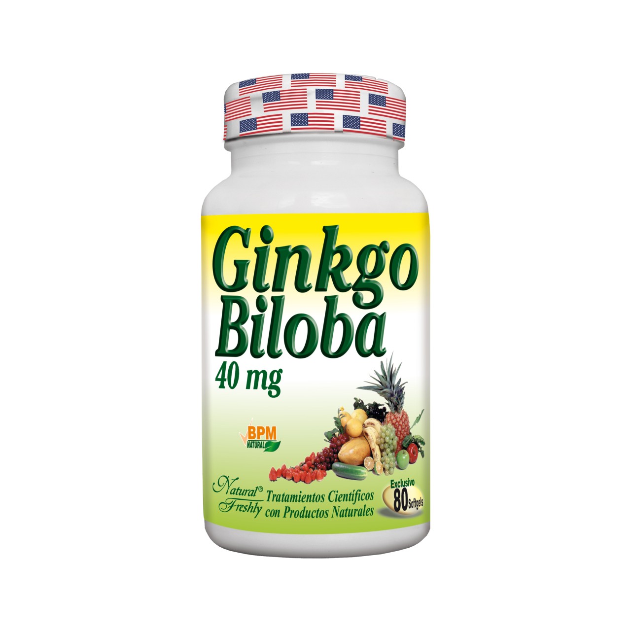 Ginkgo biloba 40 mg freshly cja x 80 un - Droguerias Patria
