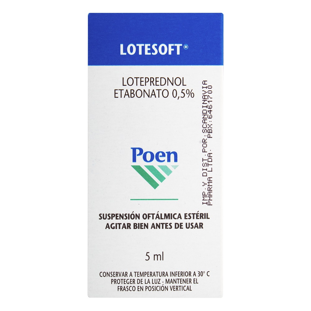 Lotesoft 0.5% gotas fco x 5 ml - Droguerias Patria