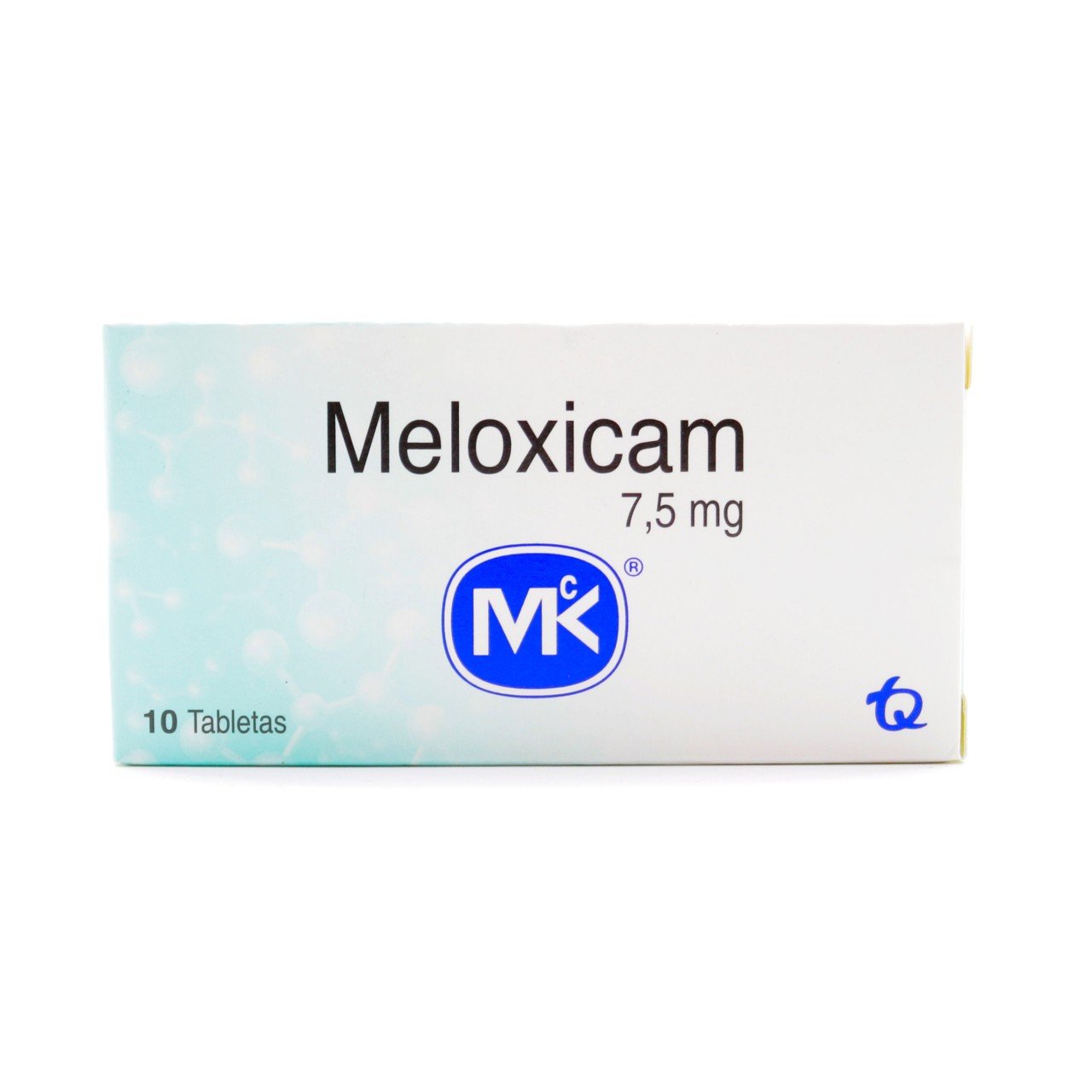 Meloxicam 7.5 mg tabletaletas mk cja x 10 und - Droguerias Patria