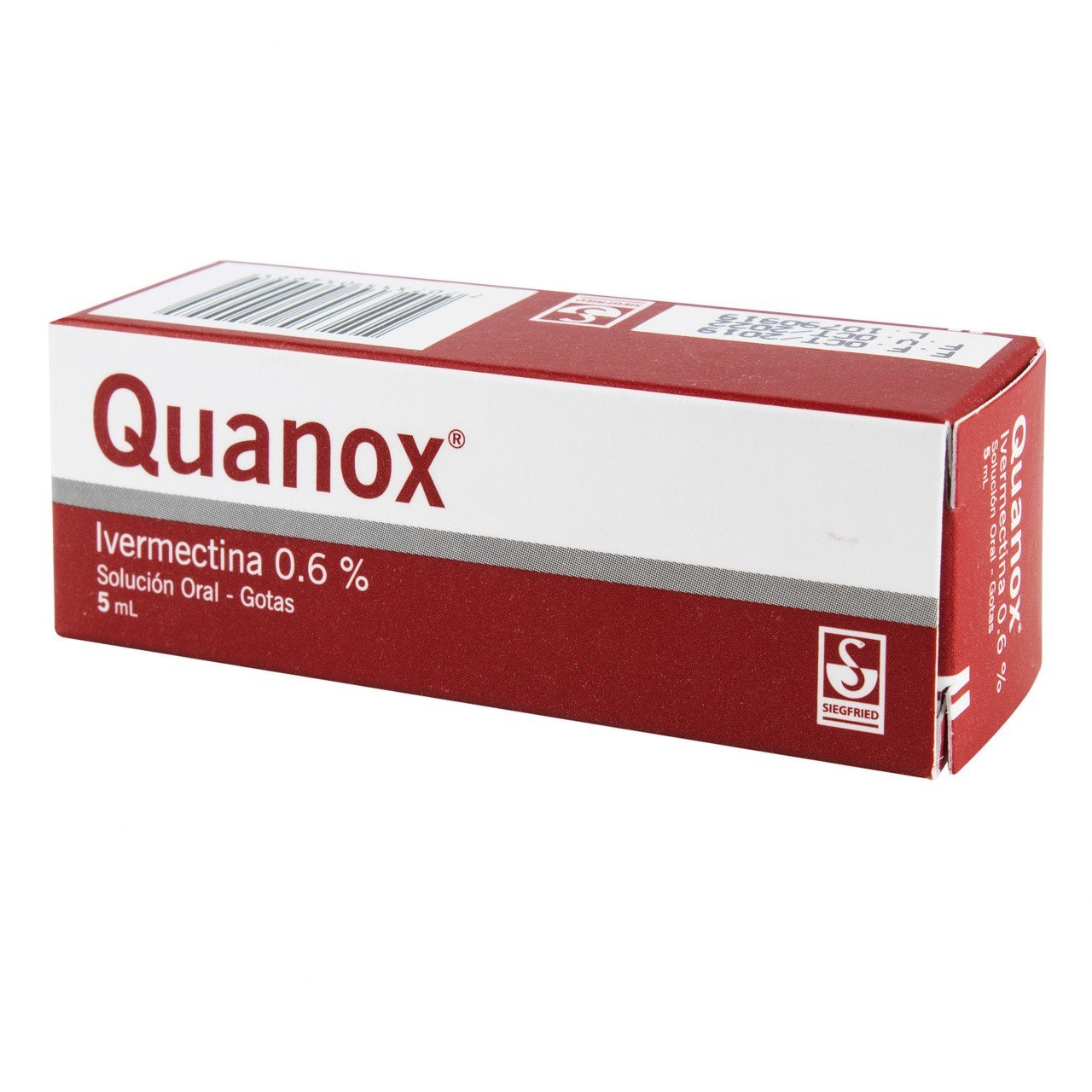 Quanox 0.6% gotas frasco x 5 ml - Droguerias Patria