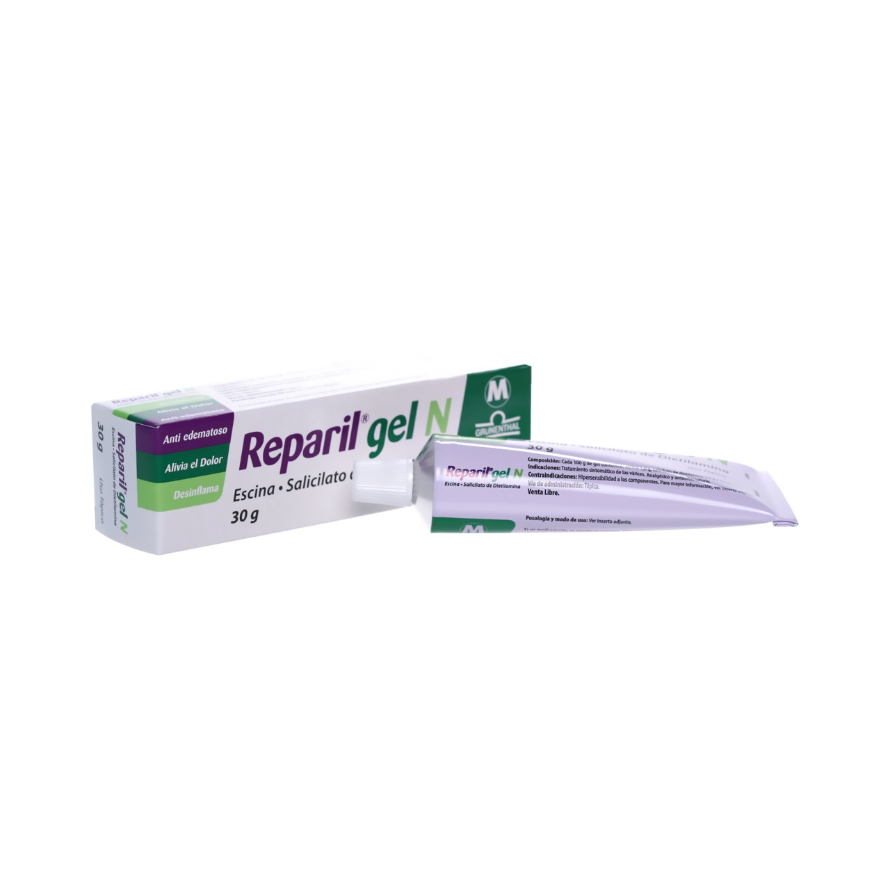 Reparil n gel tbo x 30 gr - Droguerias Patria