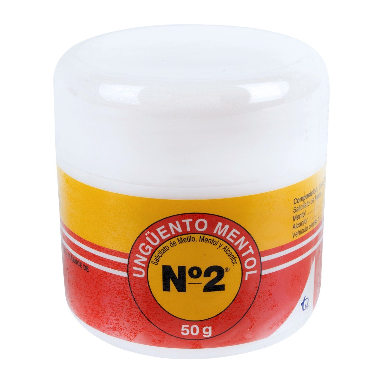 Unguento mentol n.2 lta x 50 gr - Droguerias Patria