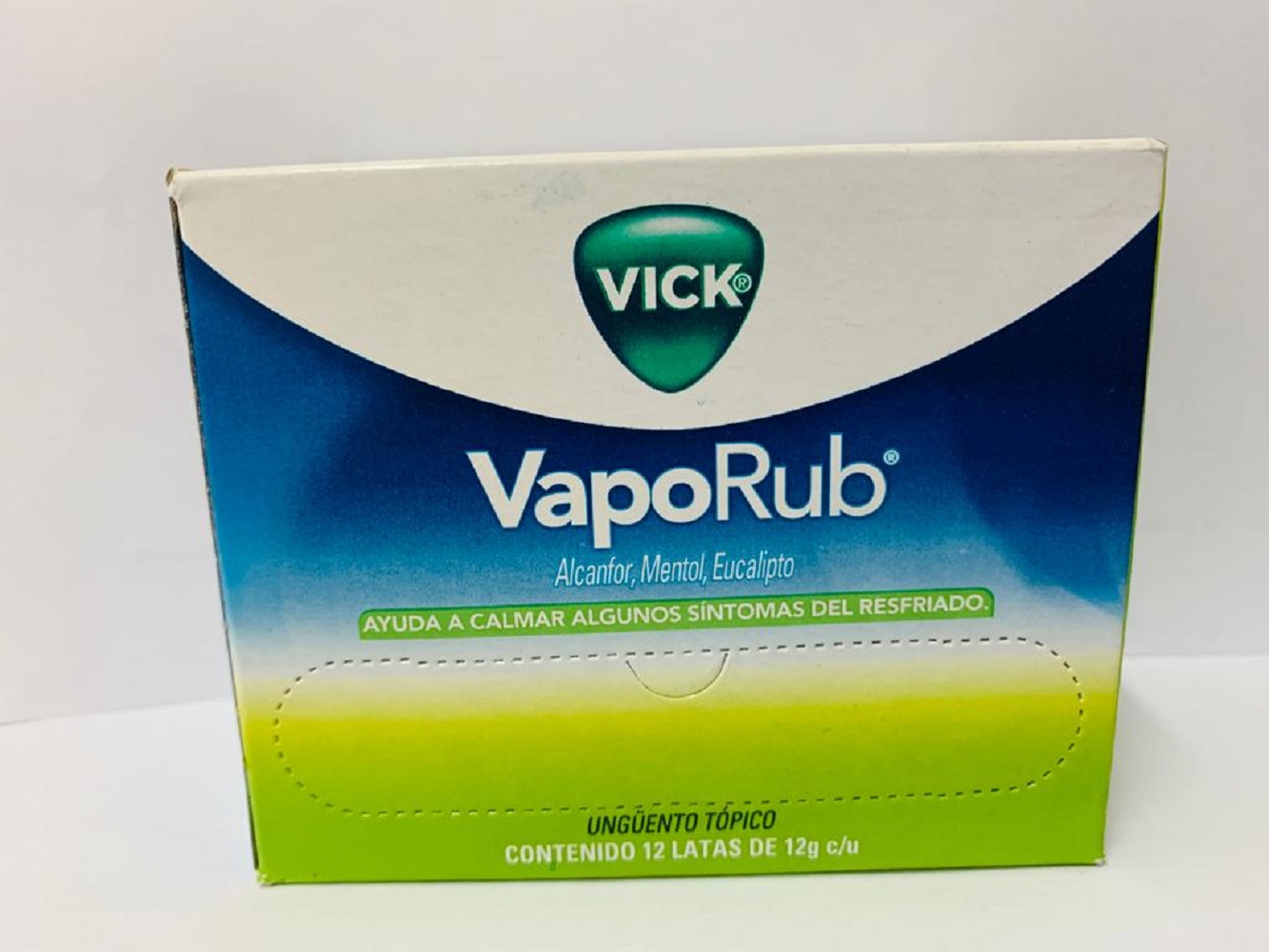 Unguento Vick vaporub dis x 12 und - Droguerias Patria