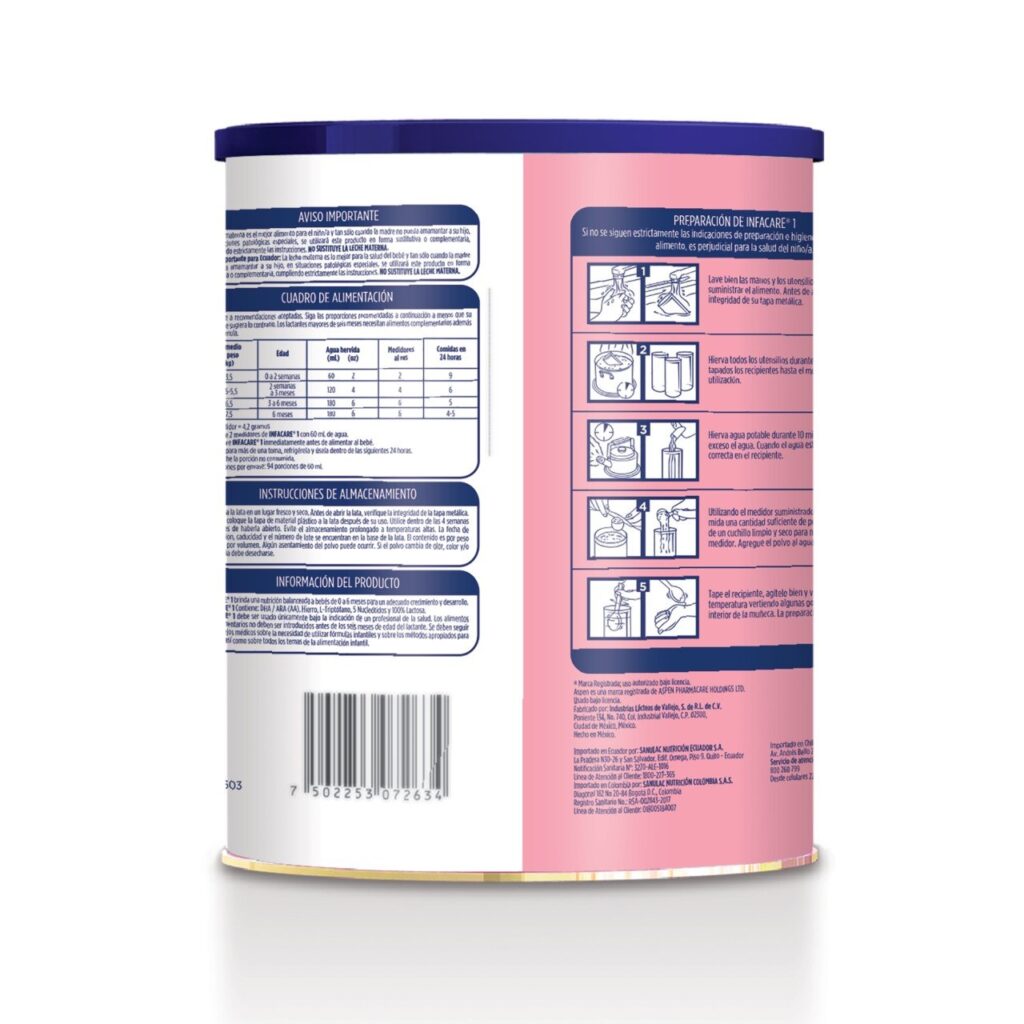 INFACARE 1 800 GR LTA - Droguerias Patria