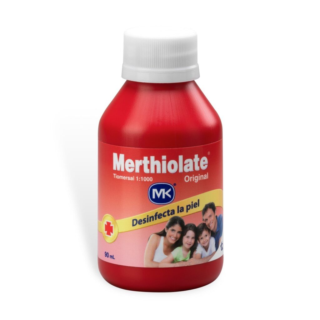MERTHIOLATE ROJO FRASCO X 90 ML - Droguerias Patria