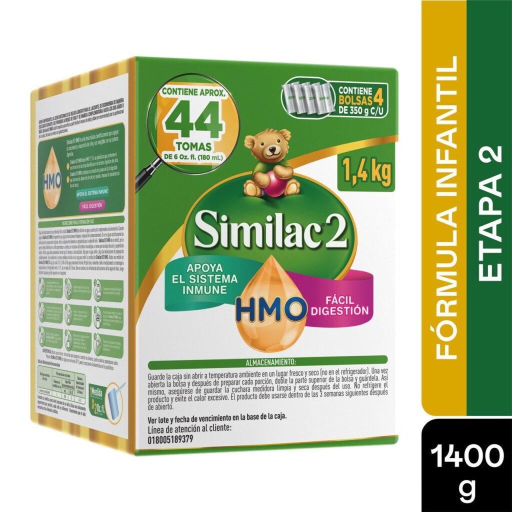 LECHE SIMILAC 2 PROSENSITIVE CAJA 1400 GR CJA - Droguerias Patria