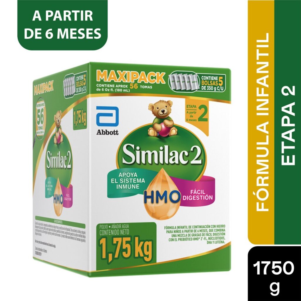 LECHE SIMILAC 2 PROSENSITIVE 1750 GRAMOS CJA - Droguerias Patria