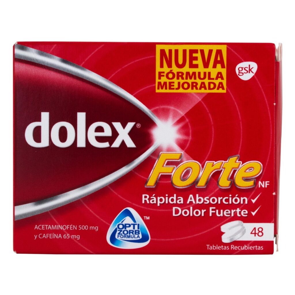 DOLEX FORTE NF TABLETALETAS CJA X 48 UND - Droguerias Patria