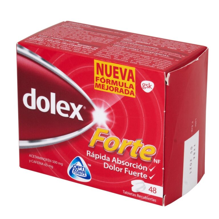 DOLEX FORTE NF TABLETALETAS CJA X 48 UND - Droguerias Patria