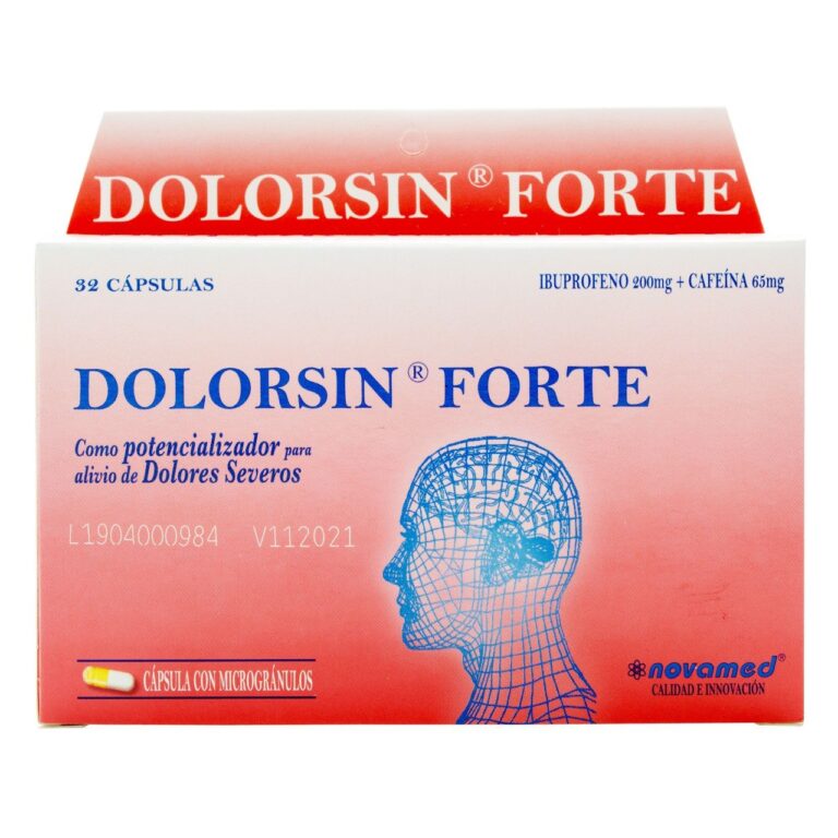DOLORSIN FORTE X 32 CAPSULAS - Droguerias Patria