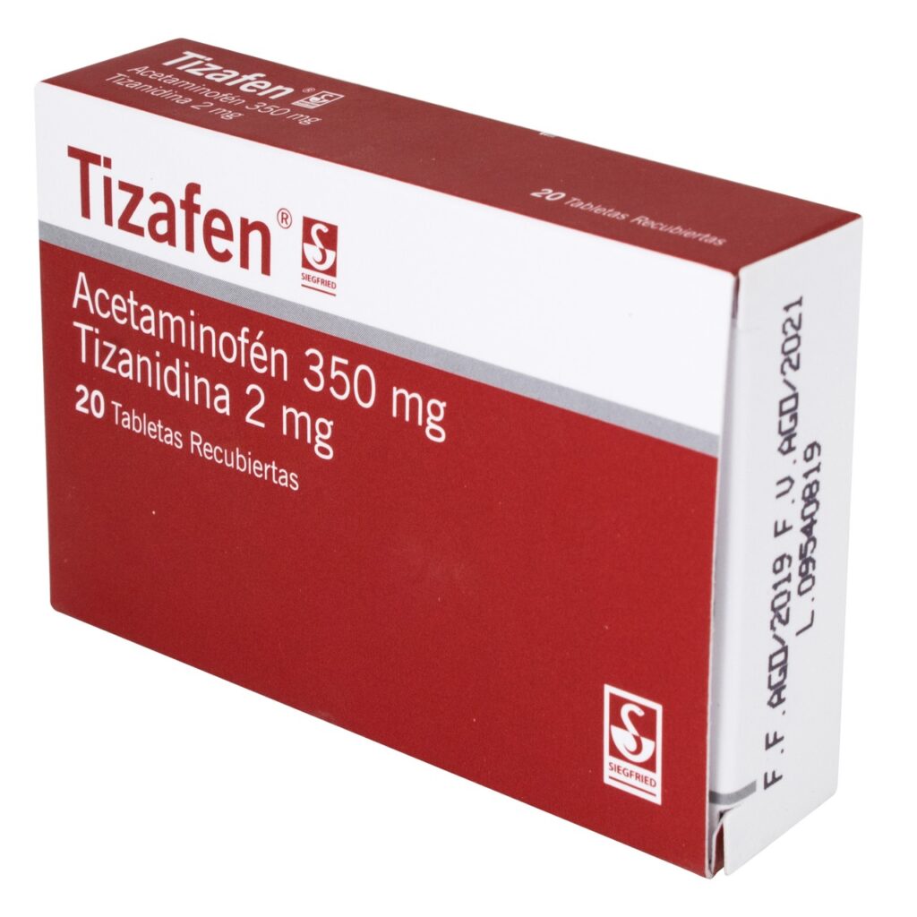 TIZAFEN 350/2MG 20 TABLETALETAS CJA - Droguerias Patria