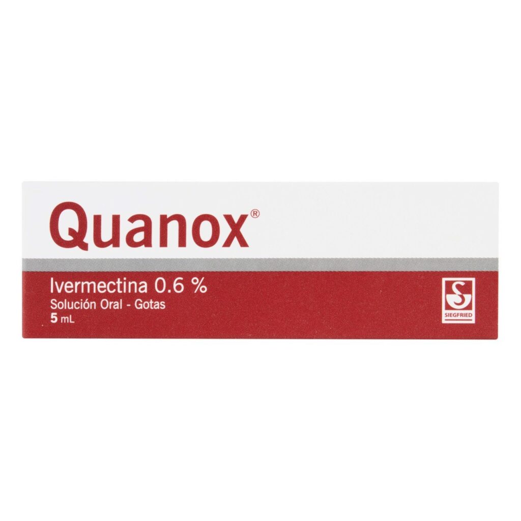 QUANOX 0 6% GOTAS FRASCO X 5 ML - Droguerias Patria