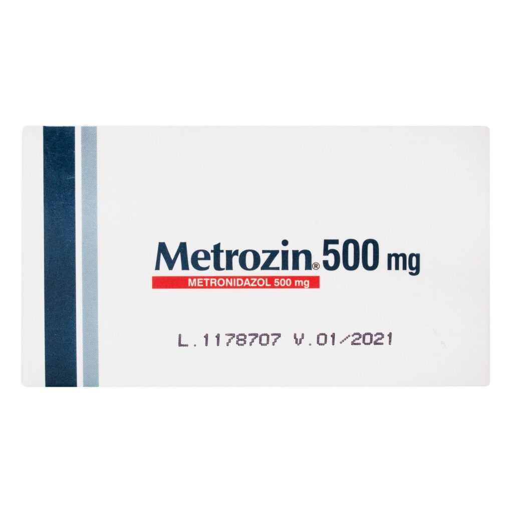METROZIN 500 MG CAPSULAS CJA X 50 UND - Droguerias Patria