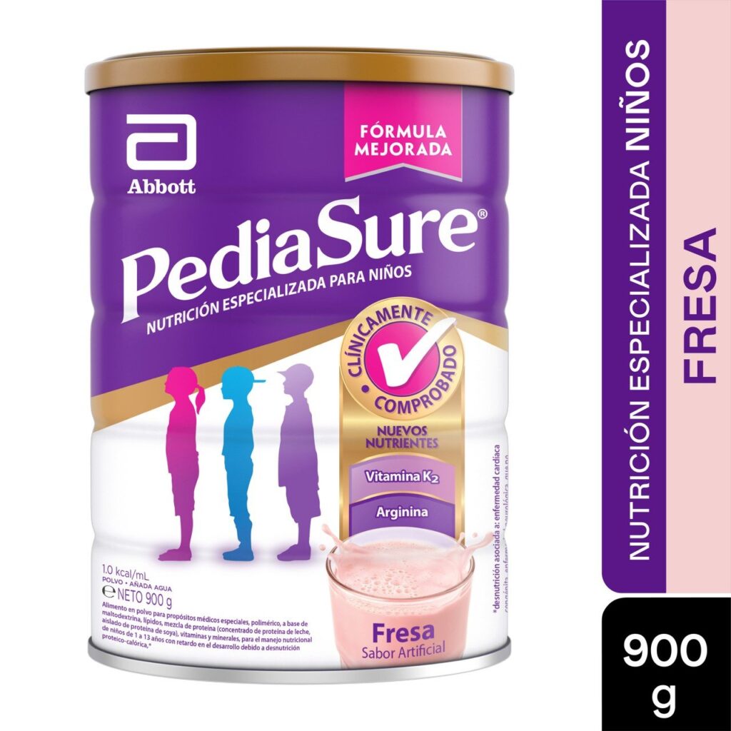 PEDIASURE POLVO FRESA LTA X 900 GR - Droguerias Patria