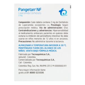 PANGETAN NF TABLETAS CJA X 100 UN - Droguerias Patria