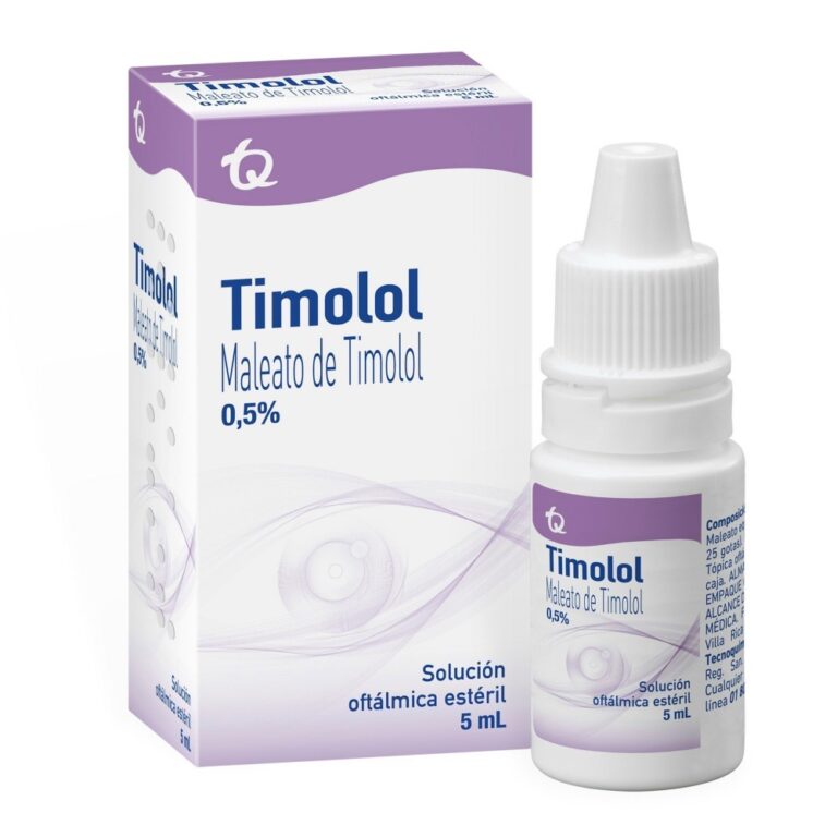 TIMOLOL MALEATO 0 5% GOTAS OFTALMICA MK FCO X 5 ML - Droguerias Patria