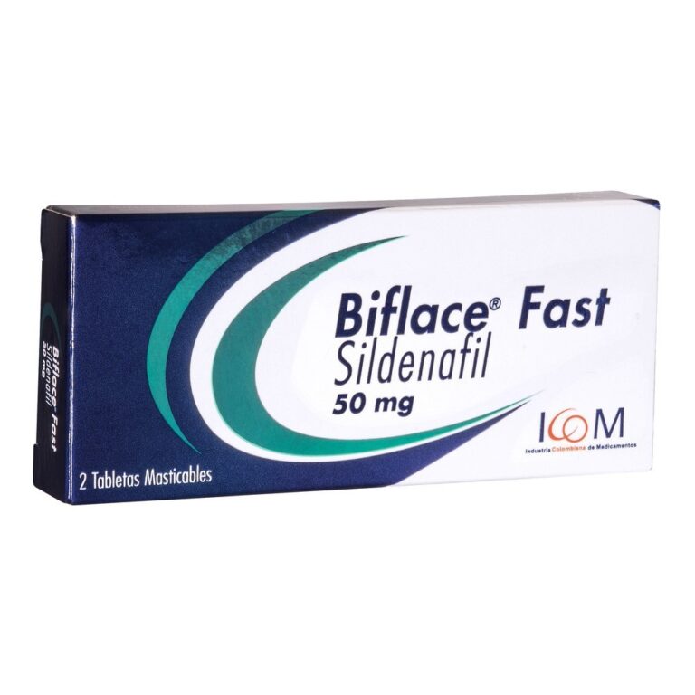 BIFLACE FAST 50MG 2 TBS MASTICABLE IC MQ CJA X 2 U - Droguerias Patria