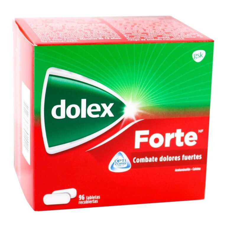 DOLEX FORTE NF 96 TABLETAS CJA X 96 TAB - Droguerias Patria