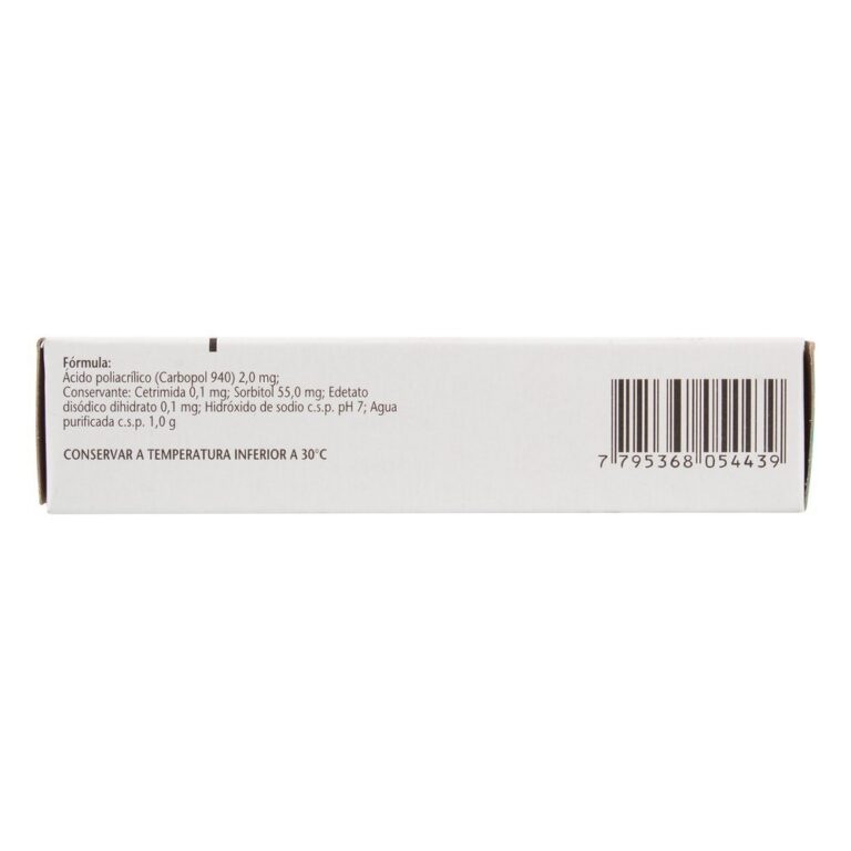 ACRYLARM GEL OFTALMICO TBO X 10 GR - Droguerias Patria
